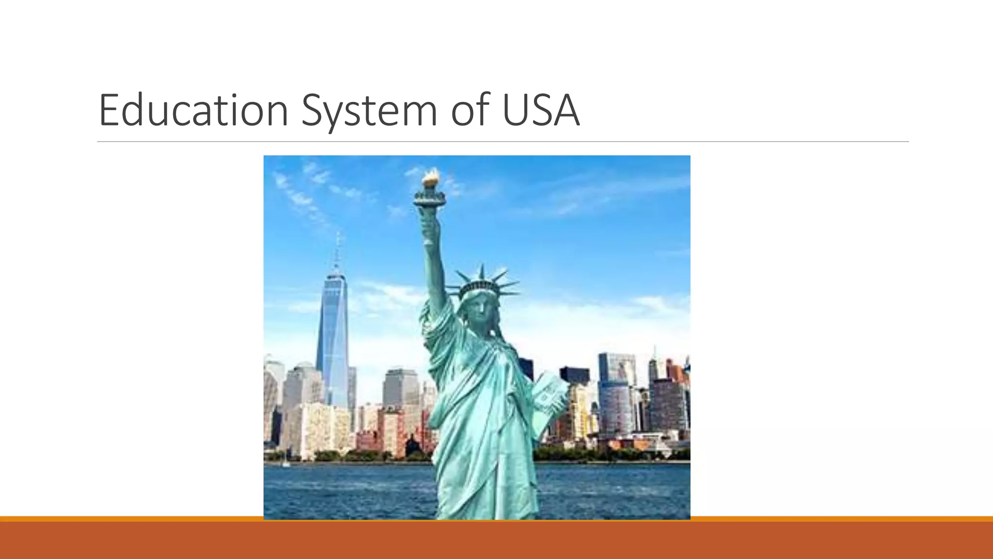 Education system of usa | PPTX