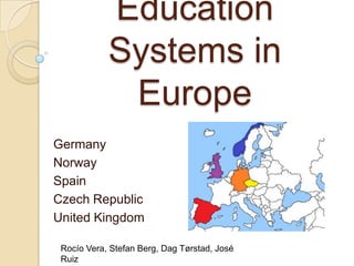 Education systems in europe | PPTX