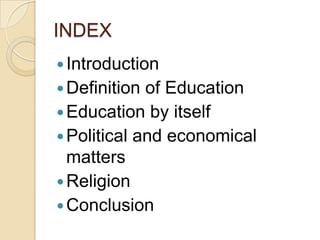 Education systems in europe | PPTX