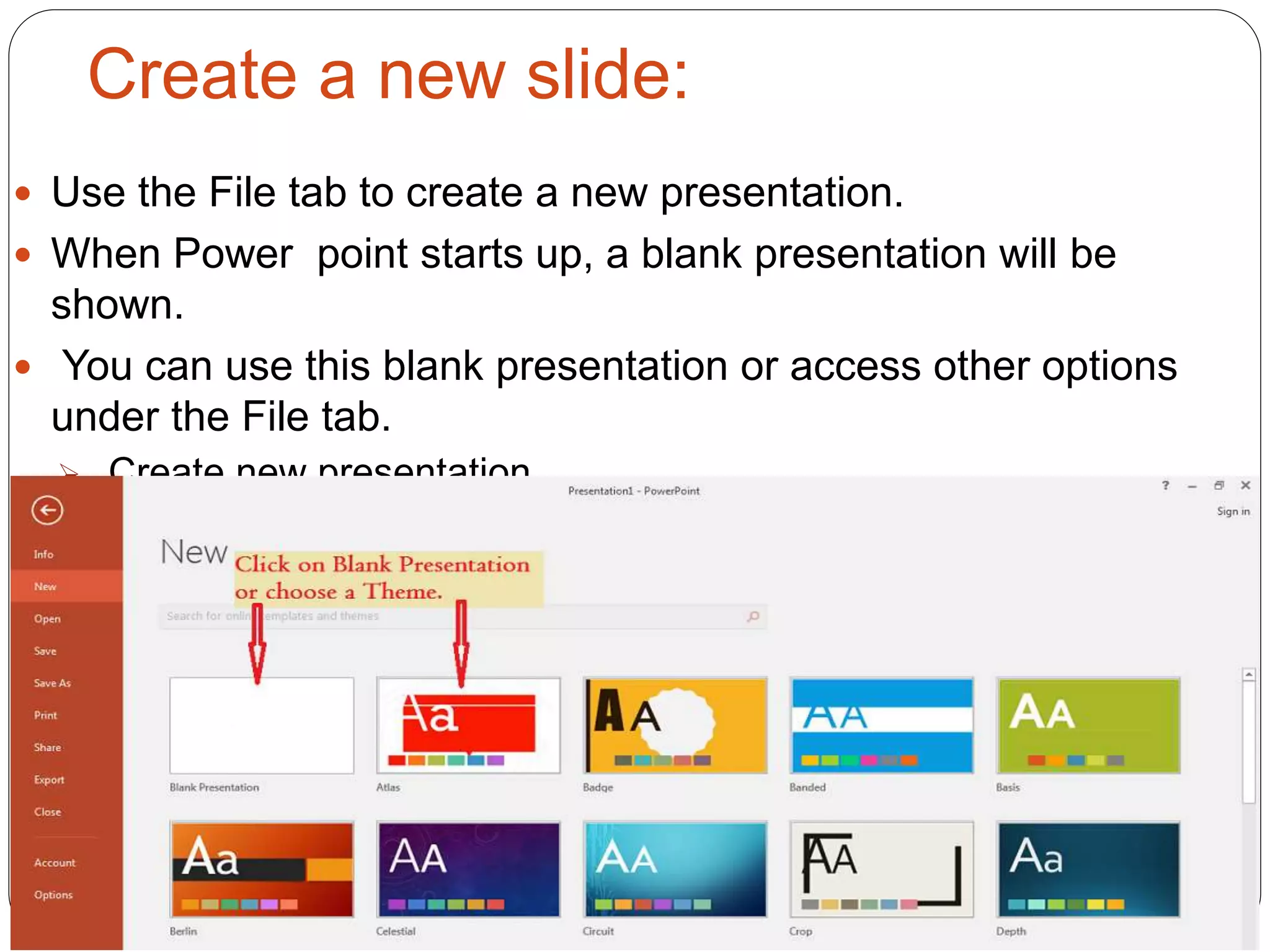 power point presentation | PPTX