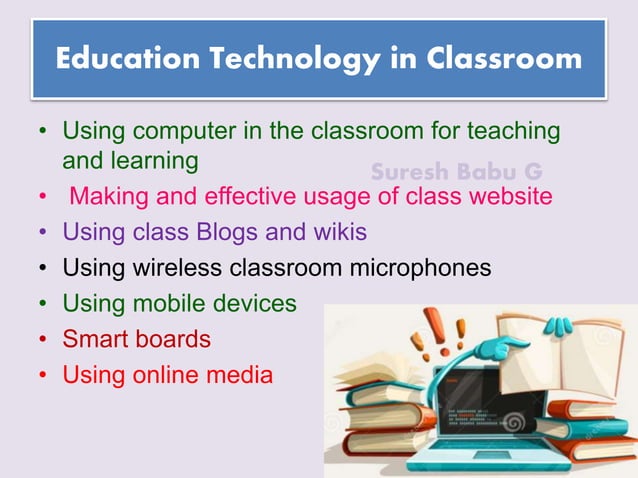 Education technology - Concept, meaning, definition, Characteristics, Function, Principles ...