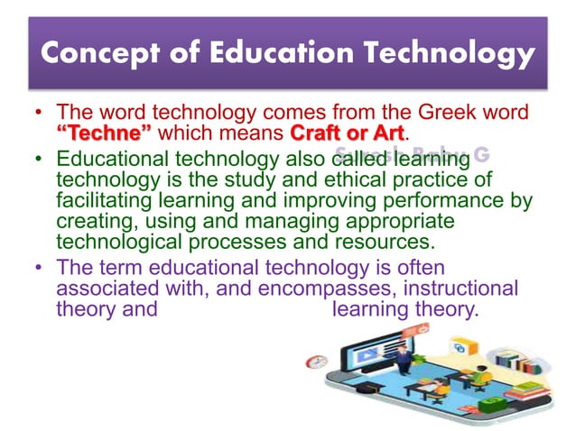 Education technology - Concept, meaning, definition, Characteristics ...