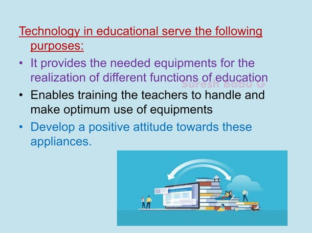 Education technology - Concept, meaning, definition, Characteristics, Function, Principles ...