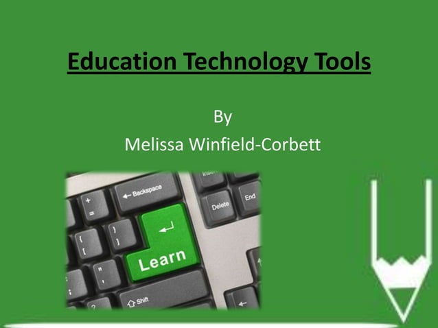 Education technology tools | PPT