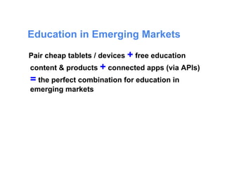 Education technology trends 2013 by gregg alpert | PPT