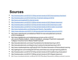 Education technology trends 2013 by gregg alpert | PPT | Free Download