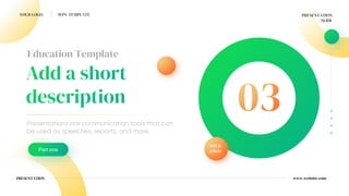 education template to present Presentation2.pptx