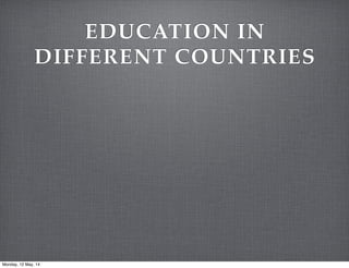 Education then and now | PDF