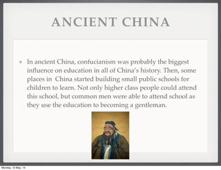 Education then and now | PDF