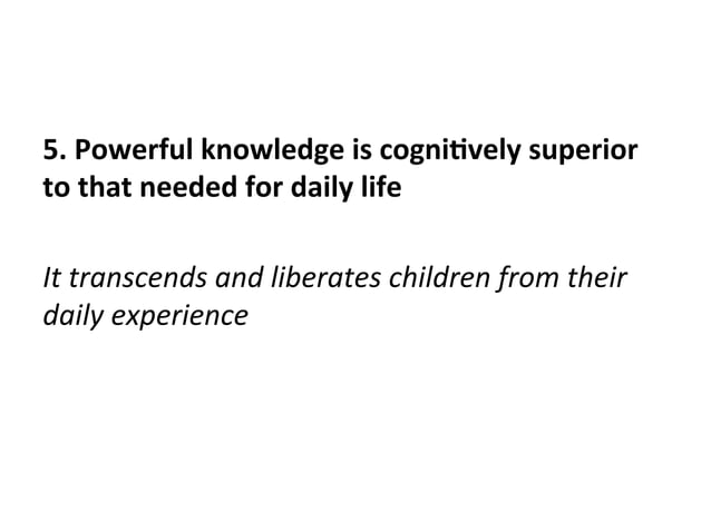 Education to understand the world | PPT