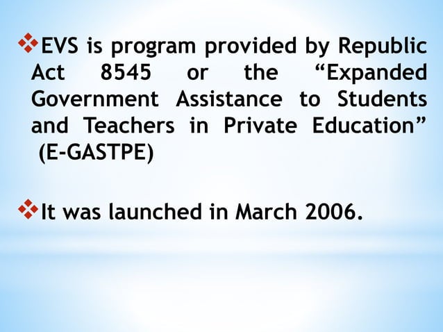 Education voucher system reprt | PPT