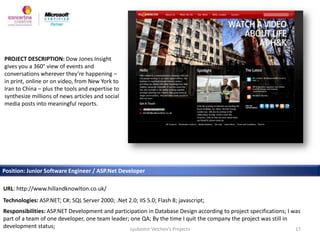 Education&work experience | PPTX