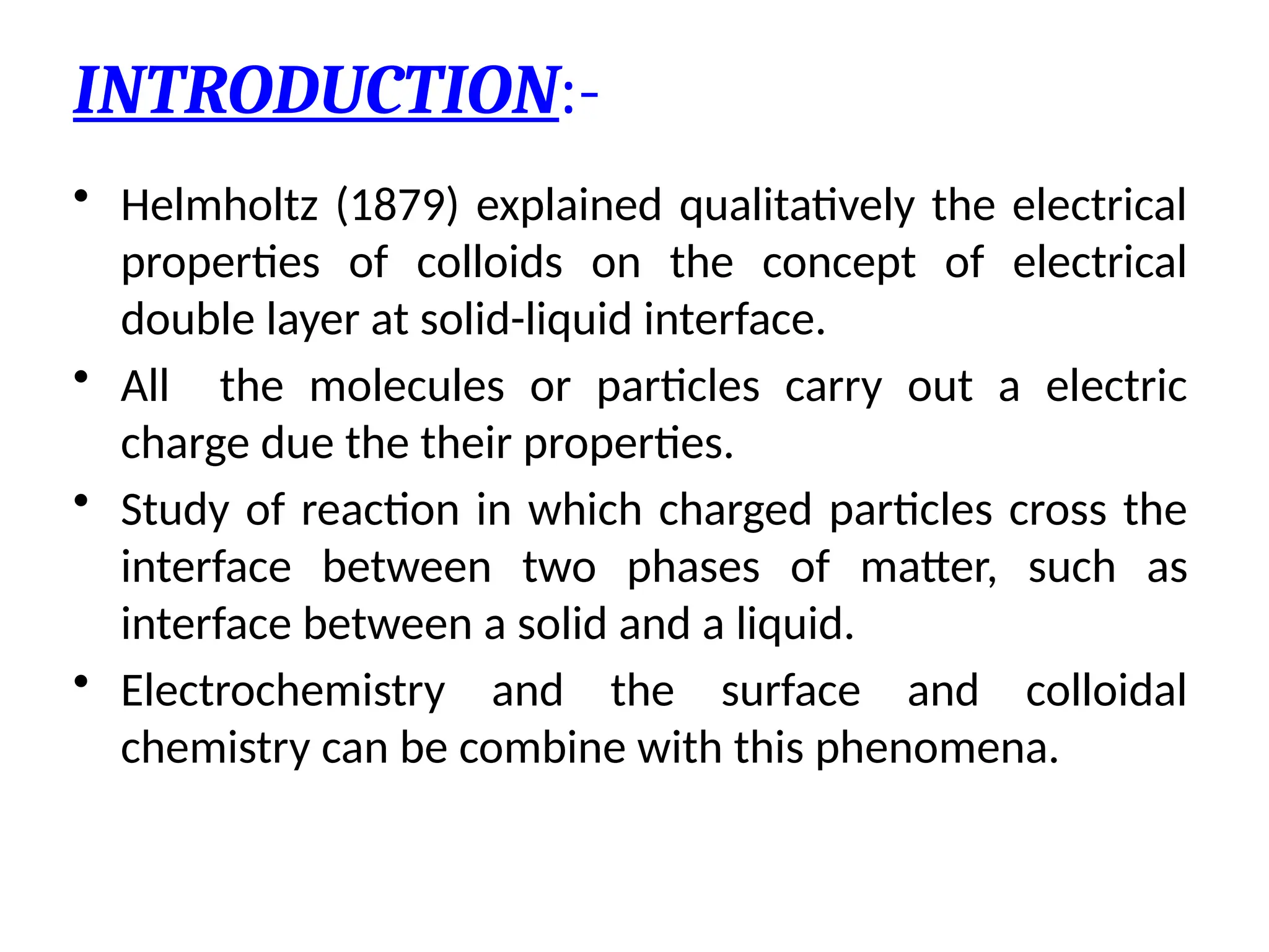 Electrical Double Layer and its Uses batry | PPTX