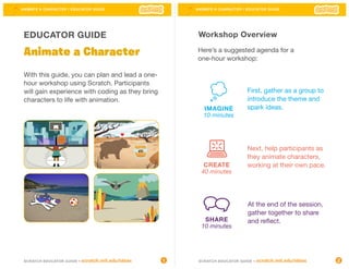 ANIMATE YOUR NAME / EDUCA TOR GUIDE | PDF