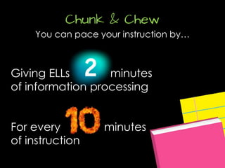 Top 5 Strategies for Teaching English Language Learners | PPTX