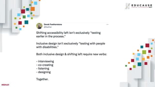 Educause 2021: Starting Your Accessibility Program from Scratch: Where ...