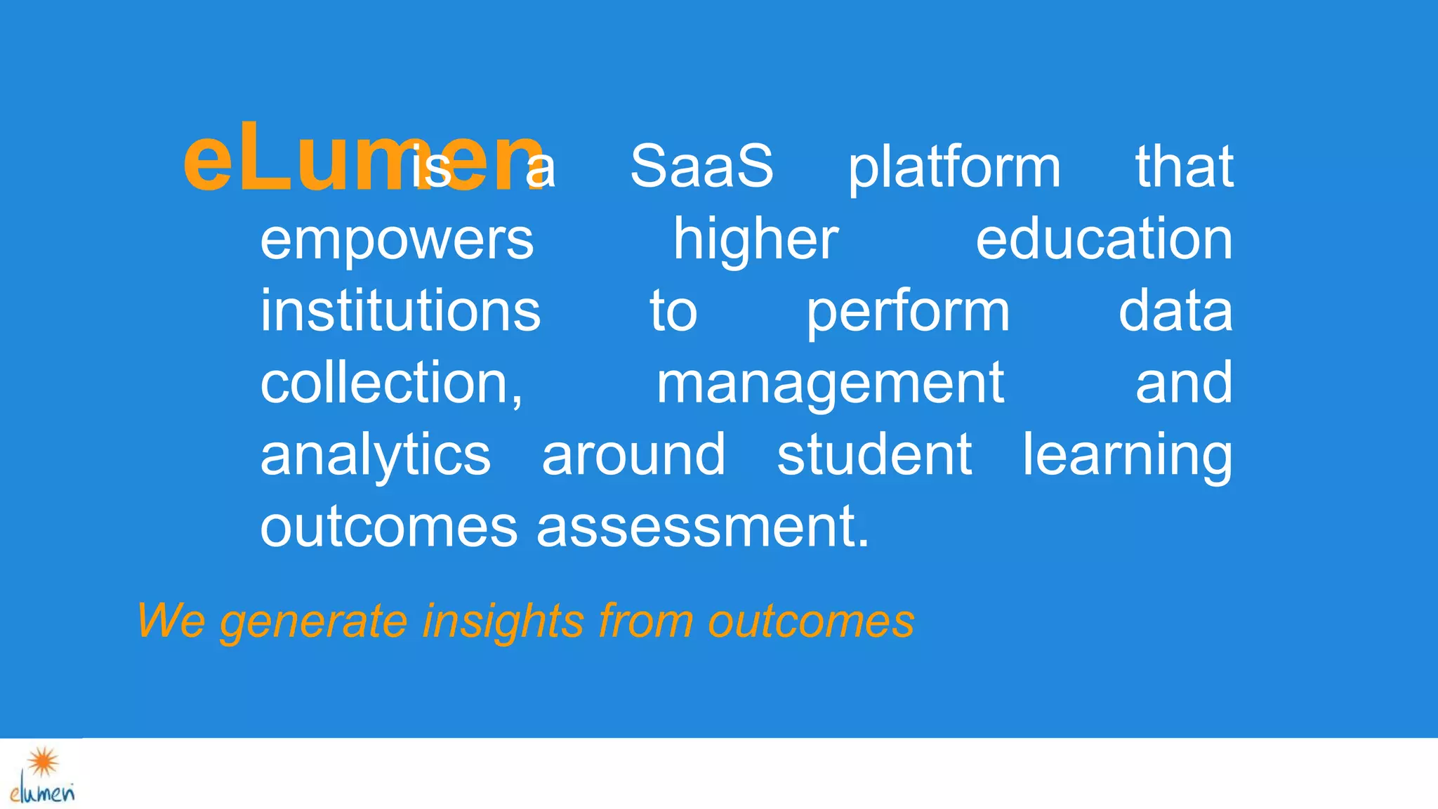 eLumen Educause Presentation on Competency-Based Approaches | PPTX