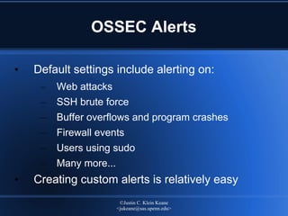 Using OSSEC Open Source Host based IDS/IPS | PDF