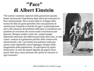 Educazione Alla Pace | PPS