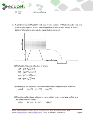Educell Physics Sample | PDF | Physics | Science