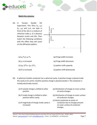 Educell Physics Sample | PDF | Physics | Science