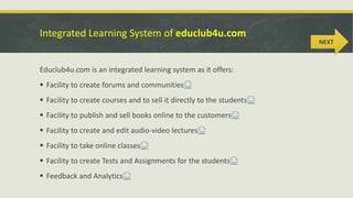 Edu club | PPTX