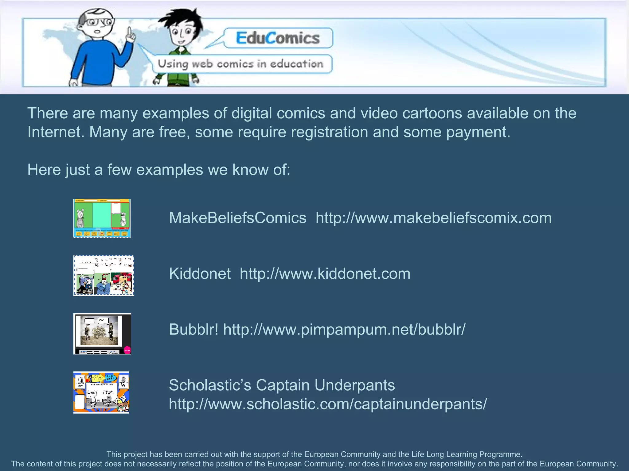 Educomics using digital comics in the classroom | PPT