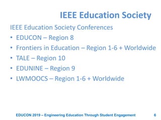 Awards presentation of the IEEE Educon 2019 | PPTX