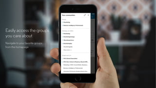 LinkedIn Groups Relaunch | PDF