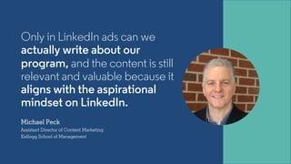 LinkedIn Solutions for Performance-Driven Marketers | PPT