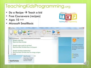 Developers and Educators - Teaching Kids Programming | PPT