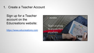 Educreations Hints & Help for ACS Teachers | PDF