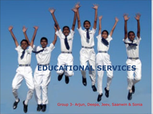 Educational Services Sector | PPT | Education industry | Industries