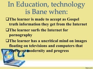 Education Technology : Boon or Bane? | PPTX