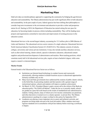 Edu cyclebusinessplan revised | PDF | Business Accounting & Finance ...