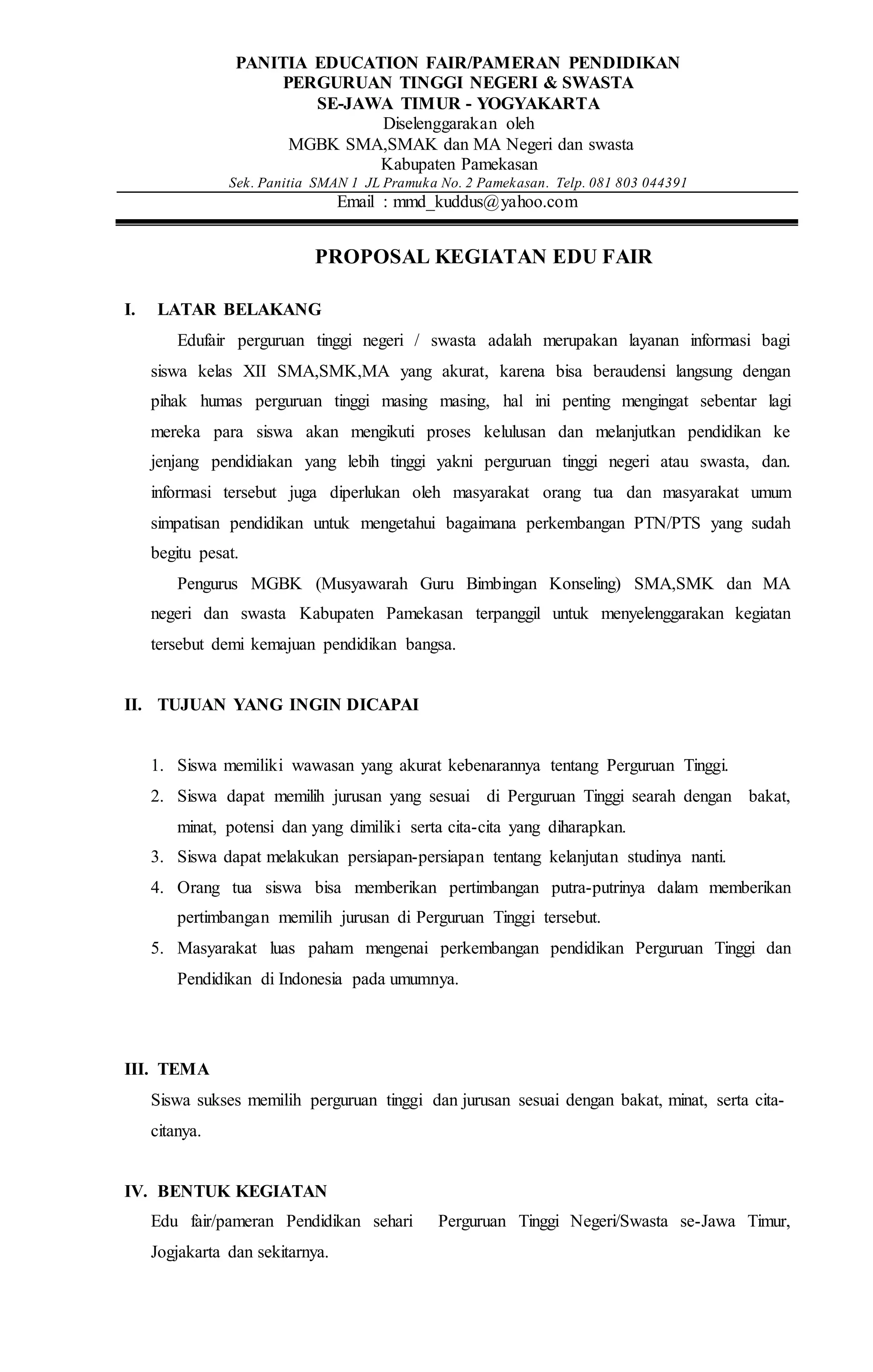 Edufair 2015 (proposal) | DOCX
