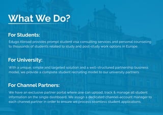 Europe Education - Visa consultant in Ahmedabad , India| Edugo Abroad | PPT