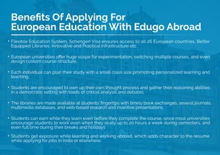 Europe Education - Visa consultant in Ahmedabad , India| Edugo Abroad | PPT
