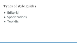 Setting Your Style: Creating a Style Guide to Empower Your Organization ...