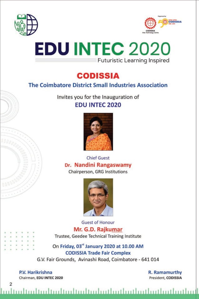 EDUINTEC 2020.pdf | Business Expos & Conferences | Events