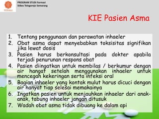 Edukasi dan Konseling Pasien | PPTX