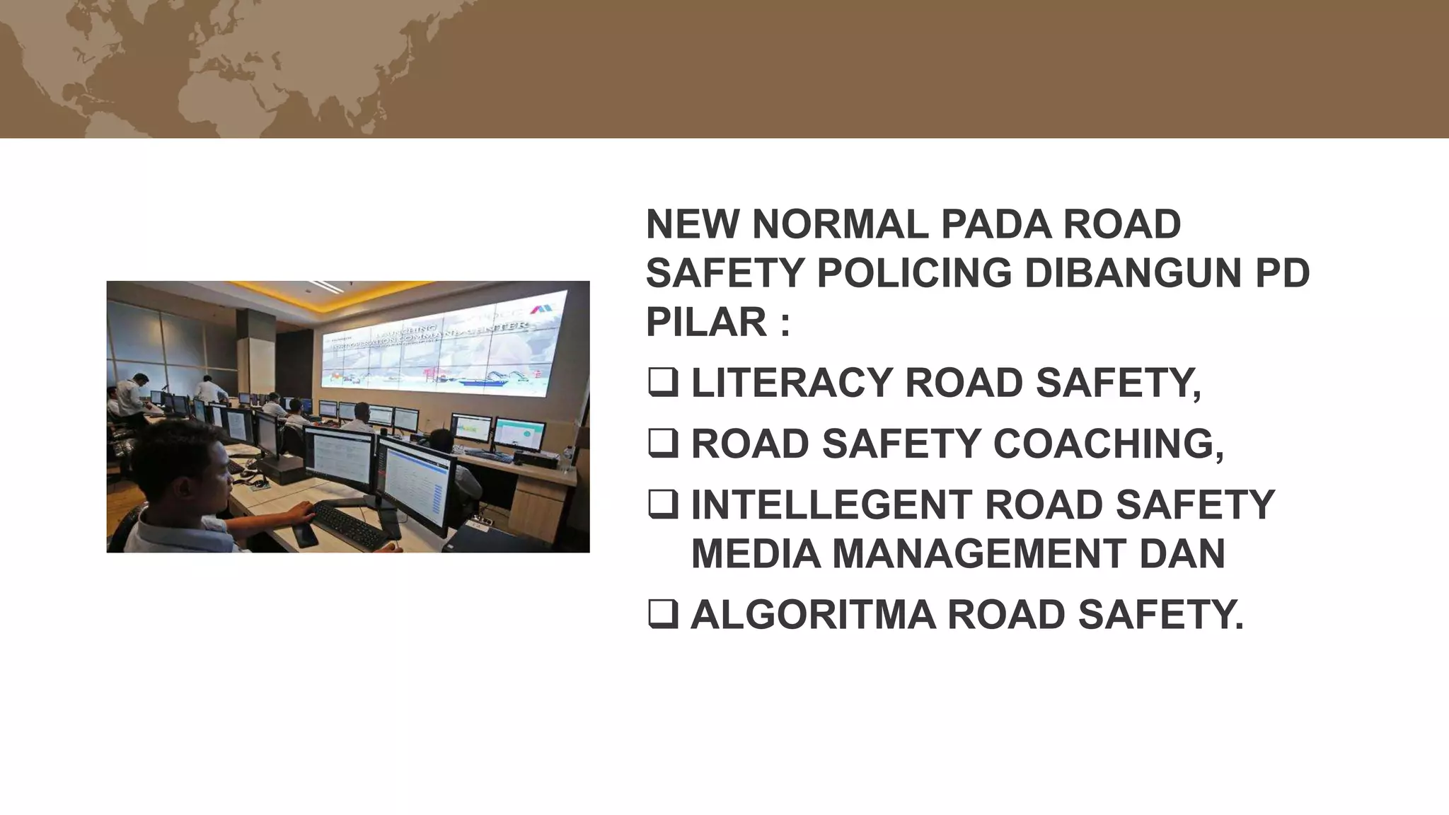 Edukasi dan penegekan aturan transportasi jalan di era new normal | PPT