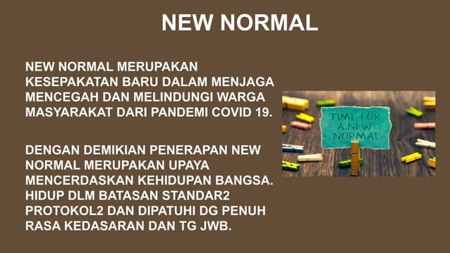 Edukasi dan penegekan aturan transportasi jalan di era new normal | PPT