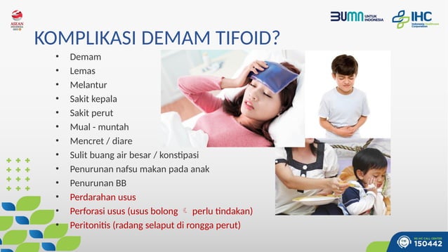 EDUKASI TIFOID FEVER UNTUK PEKERJA RSPJ.pptx | Free Download