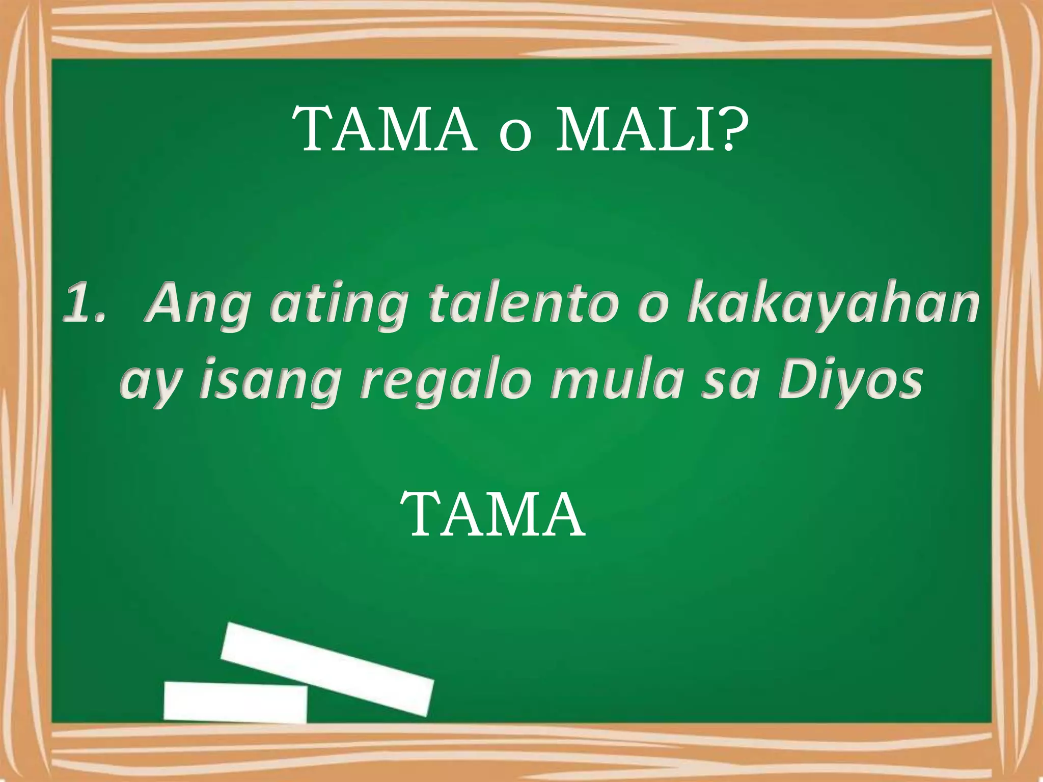 Talento at Kakayahan | PPTX