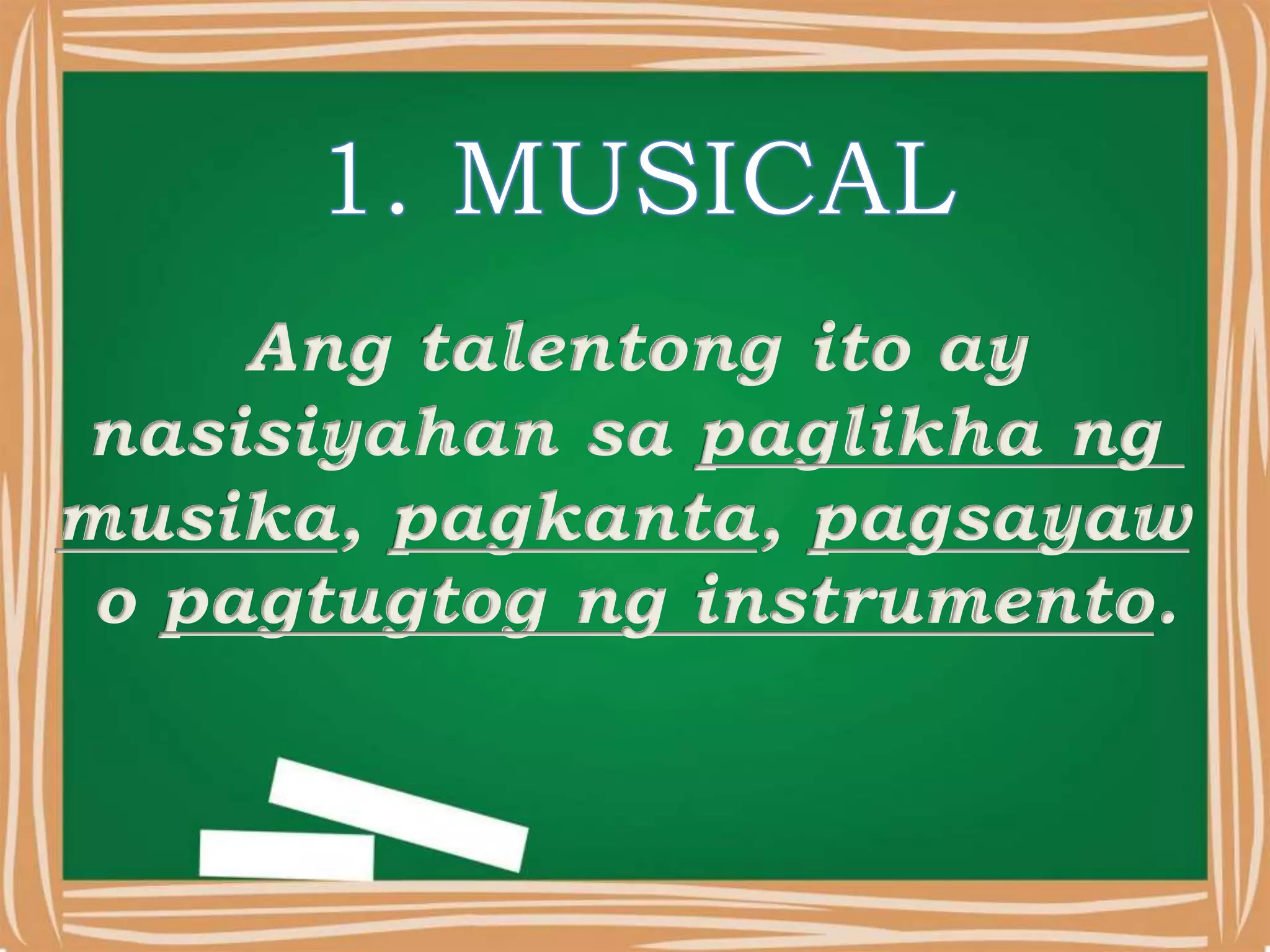 Talento at Kakayahan | PPTX