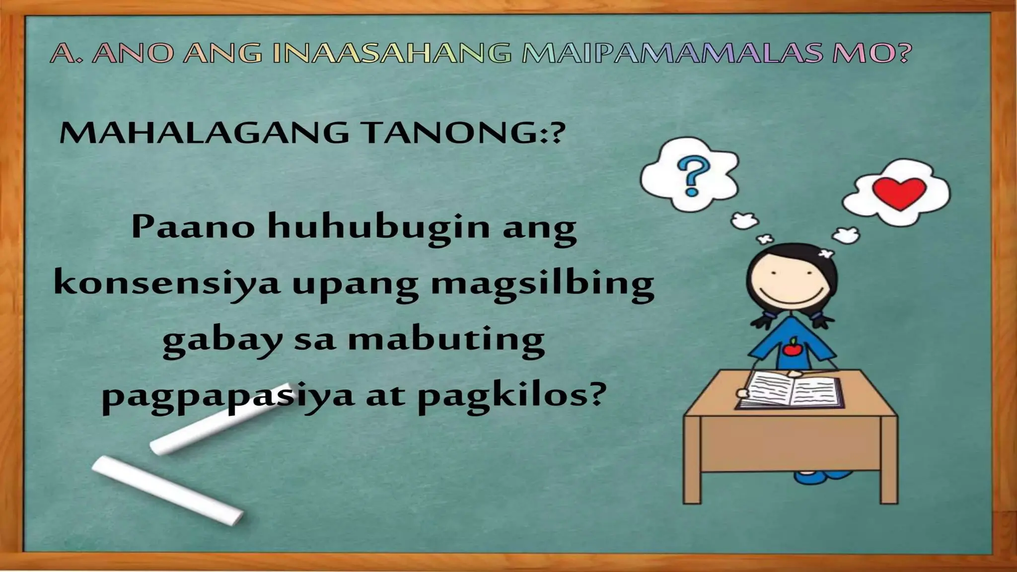 Edukasyon sa Pagpapakatao 7(Paghubog ng Konsensiya Gabay ang Pananampalataya ng Pamilya 1. Mga ...