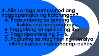 EDUKASYON SA PAGPAPAKATAO 9 - KATARUNGAN | PPTX