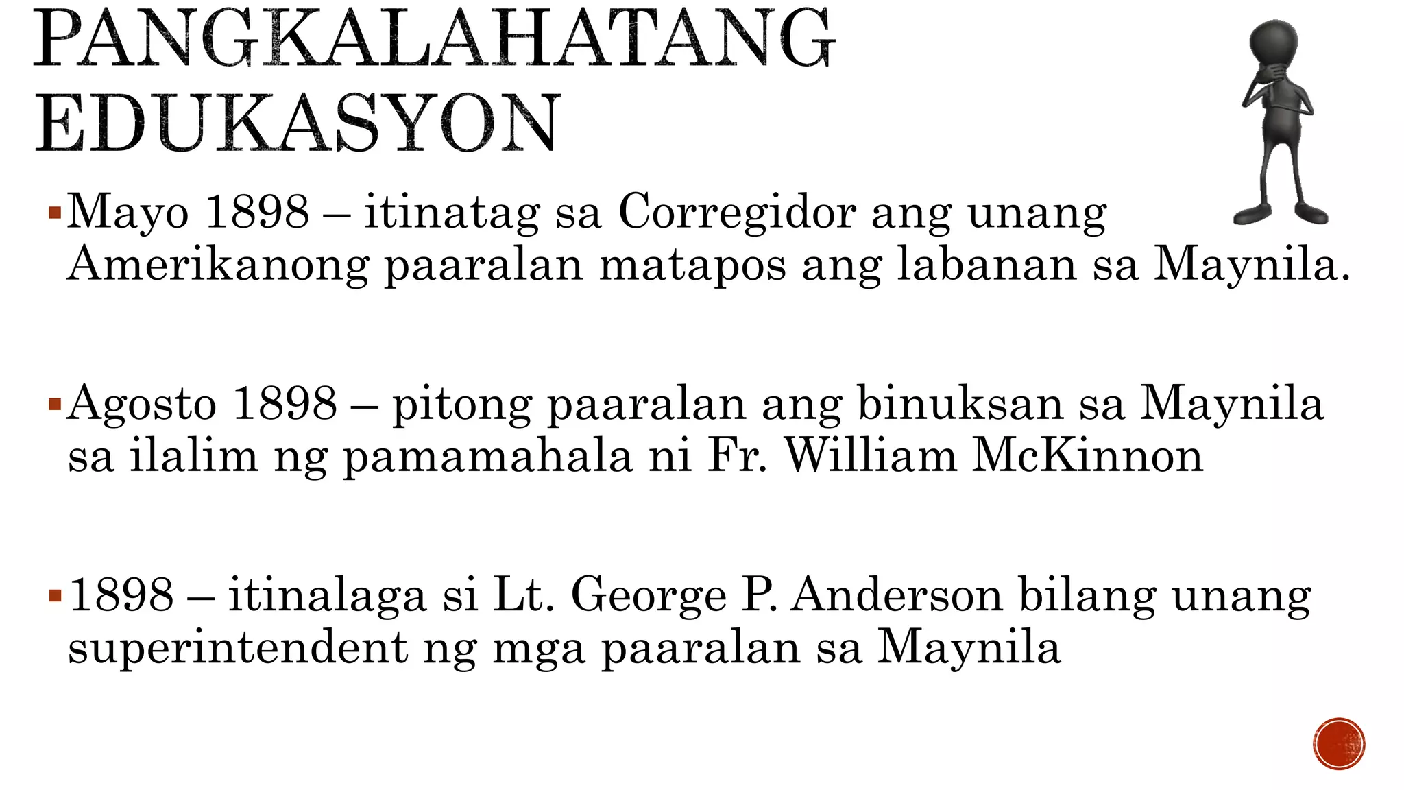 Edukasyon sa pamamamahal ng amerikano | PPTX