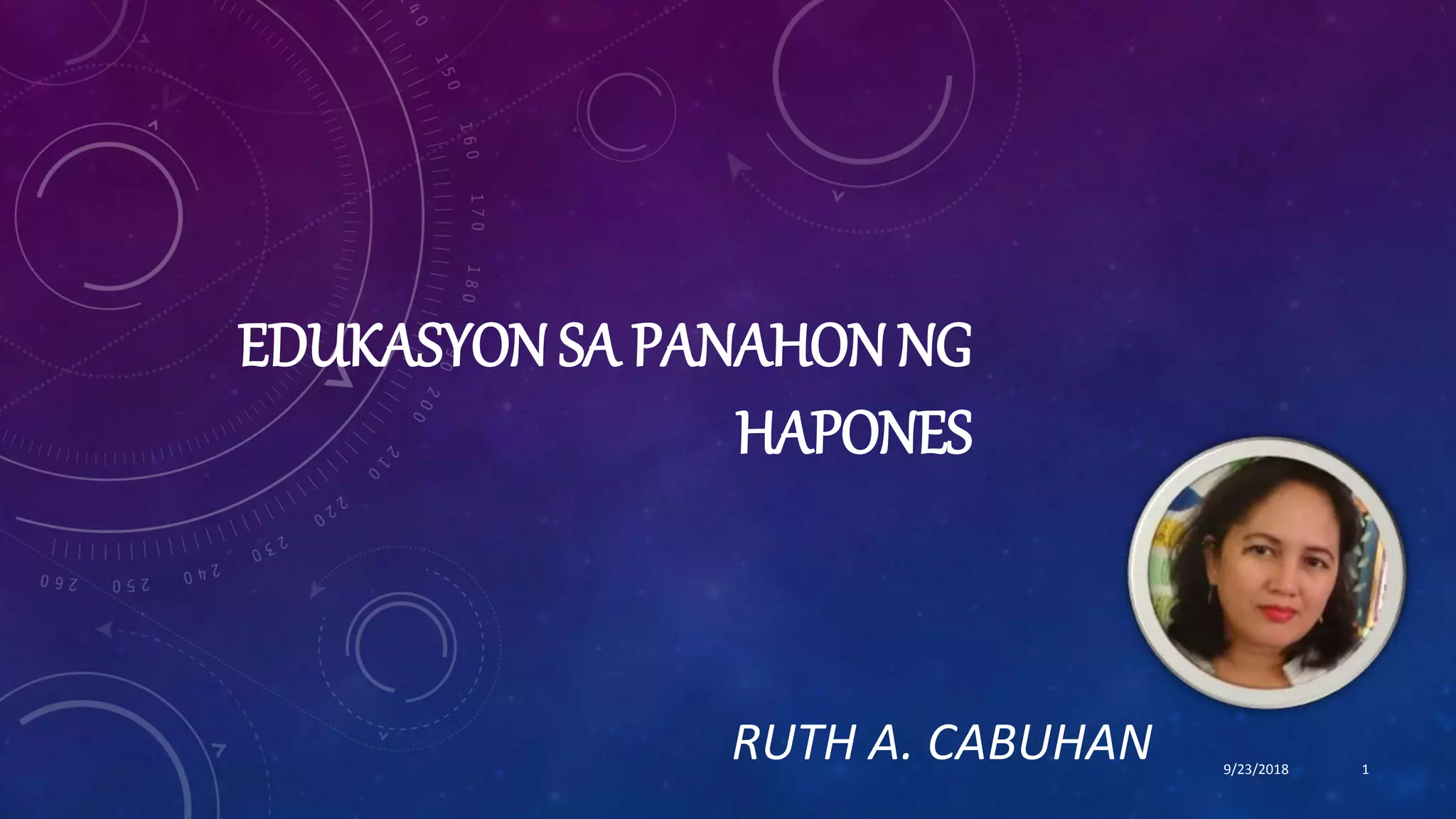 Edukasyon sa panahon ng | PPTX